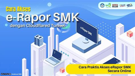 Langkah Akses ERapor SMK Secara Online Dengan Cloudflared Tunnel YouTube