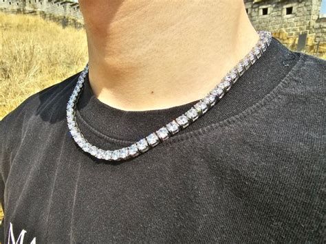 써지컬 스틸 써클 큐빅 체인 목걸이 선물 헬로마켓