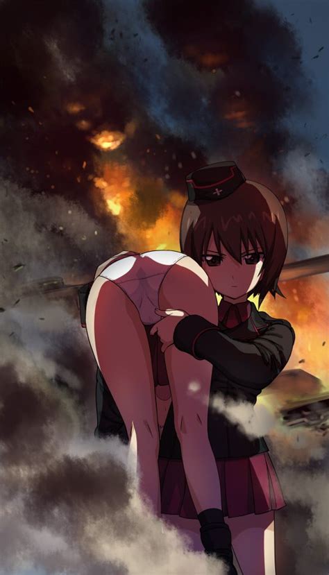 Nishizumi Maho And Itsumi Erika Girls Und Panzer And 2 More Drawn By