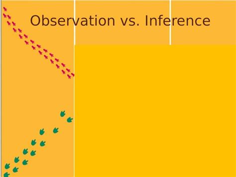 Pptx Observation Vs Inference Notes So Far About Scientific Method