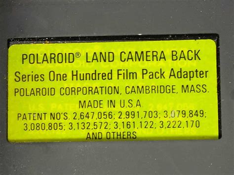 Tektronix C 27 Oscilloscope Camera W Polaroid Back