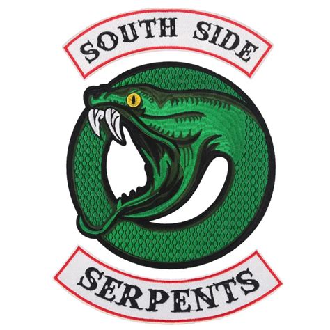 Nuevo Riverdale Del Lado Sur Serpientes Bordado De Serpiente De Hierro En Parches Para Ropa De