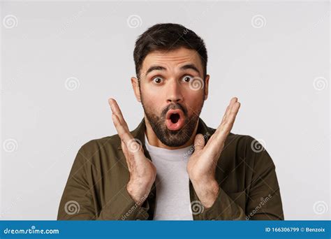 Excited Amused Attractive Armenian Cute Woman With Curly Hairstyle Laughing Joyfully Look