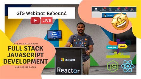 praveen kumar purushothaman on linkedin geeksforgeeks webinar rebound