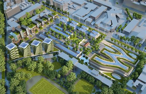 Vincent Callebaut Masterplans A Self Sufficient City Of Science In Rome
