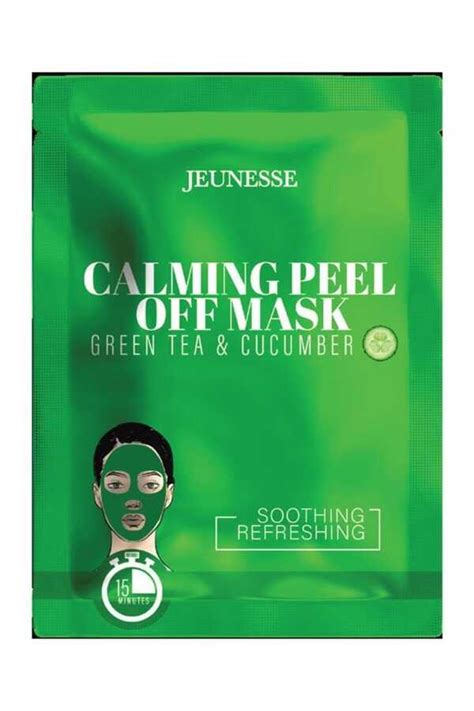Jeunesse Calming Peel Off Mask Green Tea Cucumber Yeşil Çay Salatalık Maskesi 15 G Maske Jeunesse