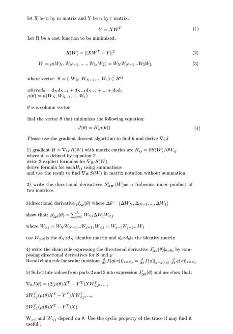 Let X Be N By Matrix And Y Be N By R Chegg