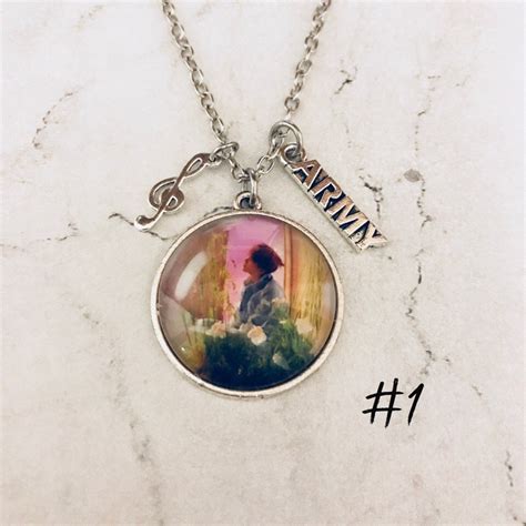 BTS Necklace Bts Army Jewelry Etsy