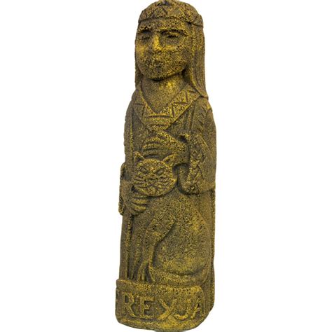 Freyja Norse Goddess Hand Carved Stone Statue Asatru Gods