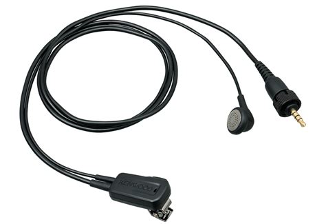 EMC 13 Clip Microphone With Earphone Kenwood Comms