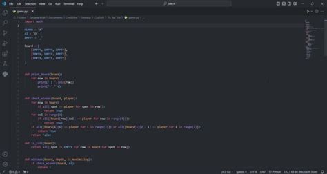 Sanjana K S On Linkedin Task 2 Tic Tac Toe The Python Code Implements A Simple Tic Tac Toe Game