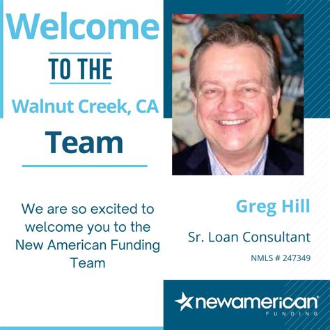 Michael Murillo On Linkedin I Want To Welcome Greg Hill To The New American Funding Team We Are…