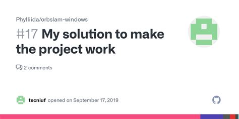 My Solution To Make The Project Work · Issue 17 · Phylliidaorbslam