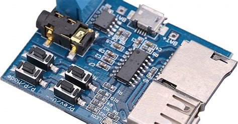 Non Destructive MP Decoding Board With Self Powered TF Card U Disk Decoded Player Module