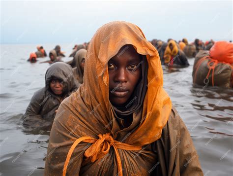 Free Photo Portrait Of Woman During Migration Crisis