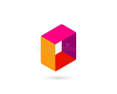 具有立方体字母o的抽象业务徽标图标设计 向量例证 插画 包括有 图象 象征 远期 想法 公司 185931634