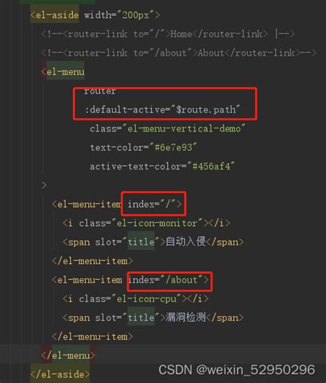Vue项目：使用elementui中的el Menu导航栏实现路由跳转，页面切换vuejsweixin52950296 华为开发者空间