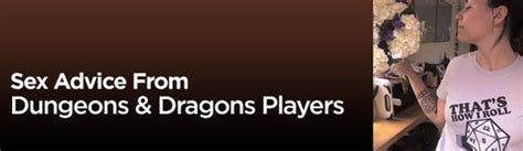 Sex Advice From D D Players Boing Boing