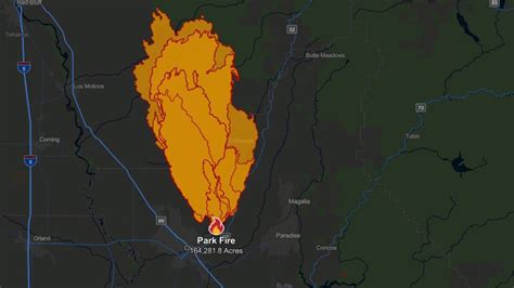 Park Fire In Northern California Continues To Burn Out Of Control Nbc
