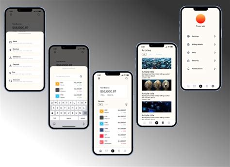 Do Mobile App Ui Design For Android And Ios By Tomiowo Fiverr