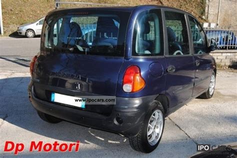 2000 Fiat Multipla JTD ELX 105 Car Photo And Specs