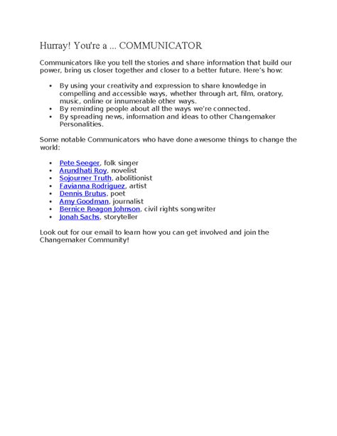 For All Firms Help For Assignment Hurray Youre A Communicator Communicators Like You