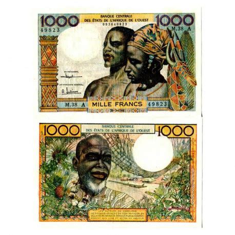 1000 Francs Afrique De L Ouest