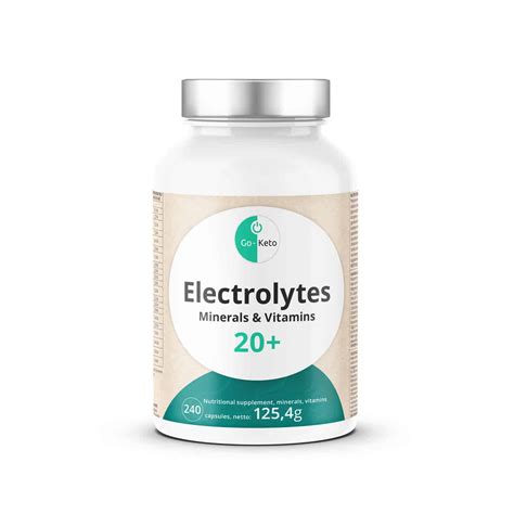 Keto Elettroliti + Minerali Vitamine 20+ Go-Keto x240 | Perfect Body 360°