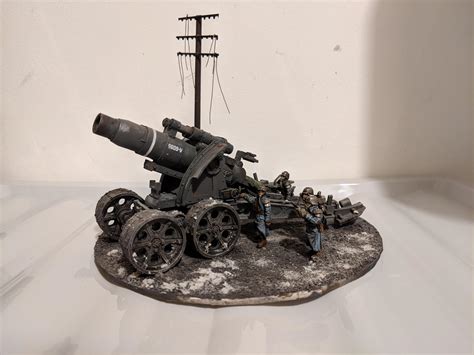 Medusa Siege Cannon And Crew Finally Found The Time To Finish This