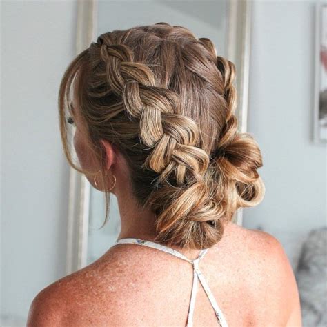 Melissa Cook Missy On Instagram Double Dutch Braid Mini Buns