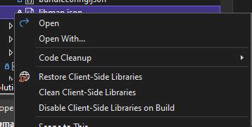 Asp Net Core Libman Error LIB002 During Build Application Stack