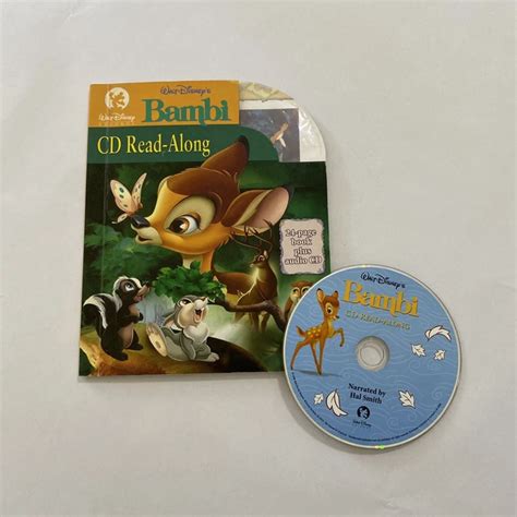 Disney Bambi Read Along Storybook Cd Walt Disney Records Interactive