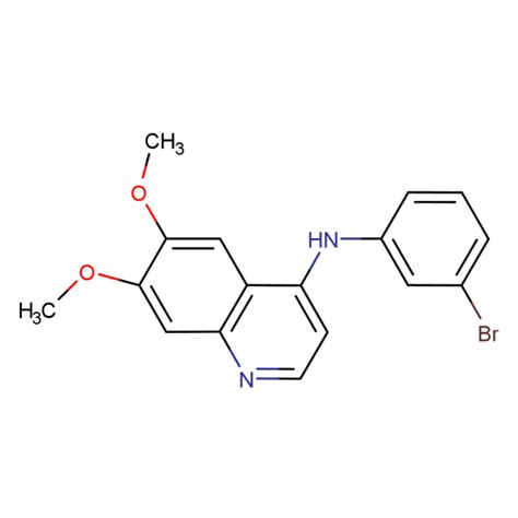 RAM0003 6 7 Dimethoxy 4 3 Bromophenyl Amino Quinoline
