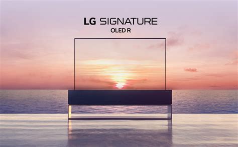 The Worlds First Rollable Tv Lg Signature Oled R