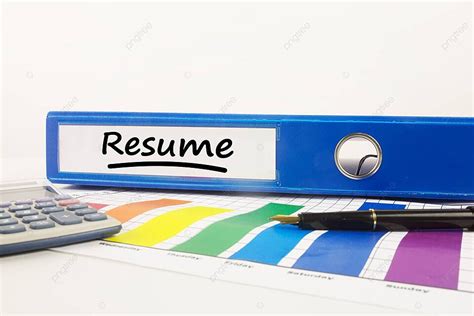 Composite Image Of Word Resume Underlined Cv Office Resume Photo