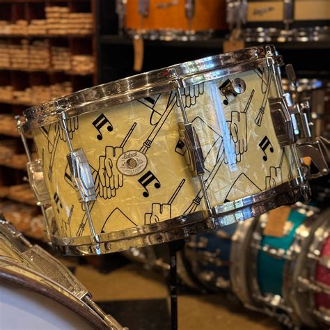 Vintage 1941 Ludwig And Ludwig Top Hat And Cane 2 Piece Snare And Bass Dru