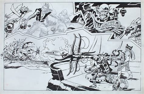 Ruby Spears Jack Kirby Oversized Art Collection At Auction