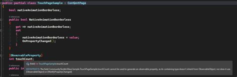 MvvM Source Generator Doesn T Check All The Inheritance Chain Issue
