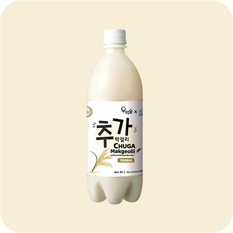 추가 쌀 막걸리 우리술