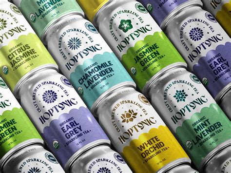 Hoptonic Craft Brewed Sparkling Tea — Lobster Phone
