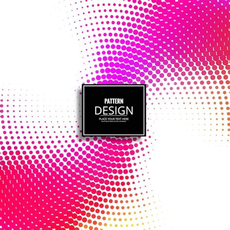 Free Vector Abstract Modern Halftone Background