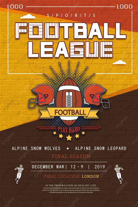 Fanatic Passion Football Game Event Poster Template 41 Off