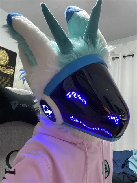 Got My Protogen Head Made By Tiko Wolf ️ Rprotogen
