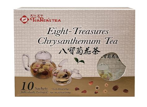 Ten Ren Teaten Ren Eight Treasures Chrysanthemum Tea 10 Count