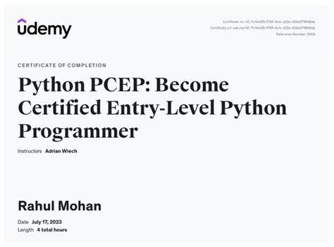 rahul mohan m s on linkedin i ve successfully completed a udemy course