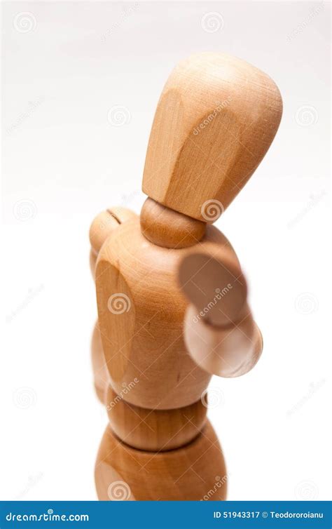 Wooden Doll Hand Posture Stock Image Image Of Close 51943317
