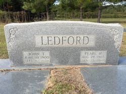 John Thomas Ledford 1900 1974 Mémorial Find a Grave