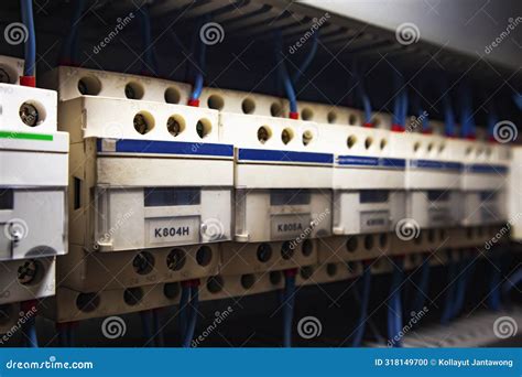 Repair Tower Crane Electrical System Of Tower Crane Check Contactor