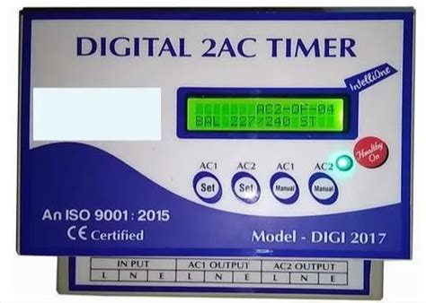 Digital Timer Digital Cyclic Timer Manufacturer From New Delhi