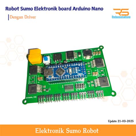 Jual Robot Sumo Elektronik Board Arduino Nano Motor Driver Shopee